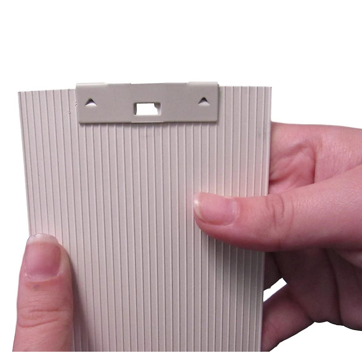 GMA Group 36 Pack Vertical Blind Vane Saver ~ Zinc Curved Repair Clips ~ Fixes Broken Holes