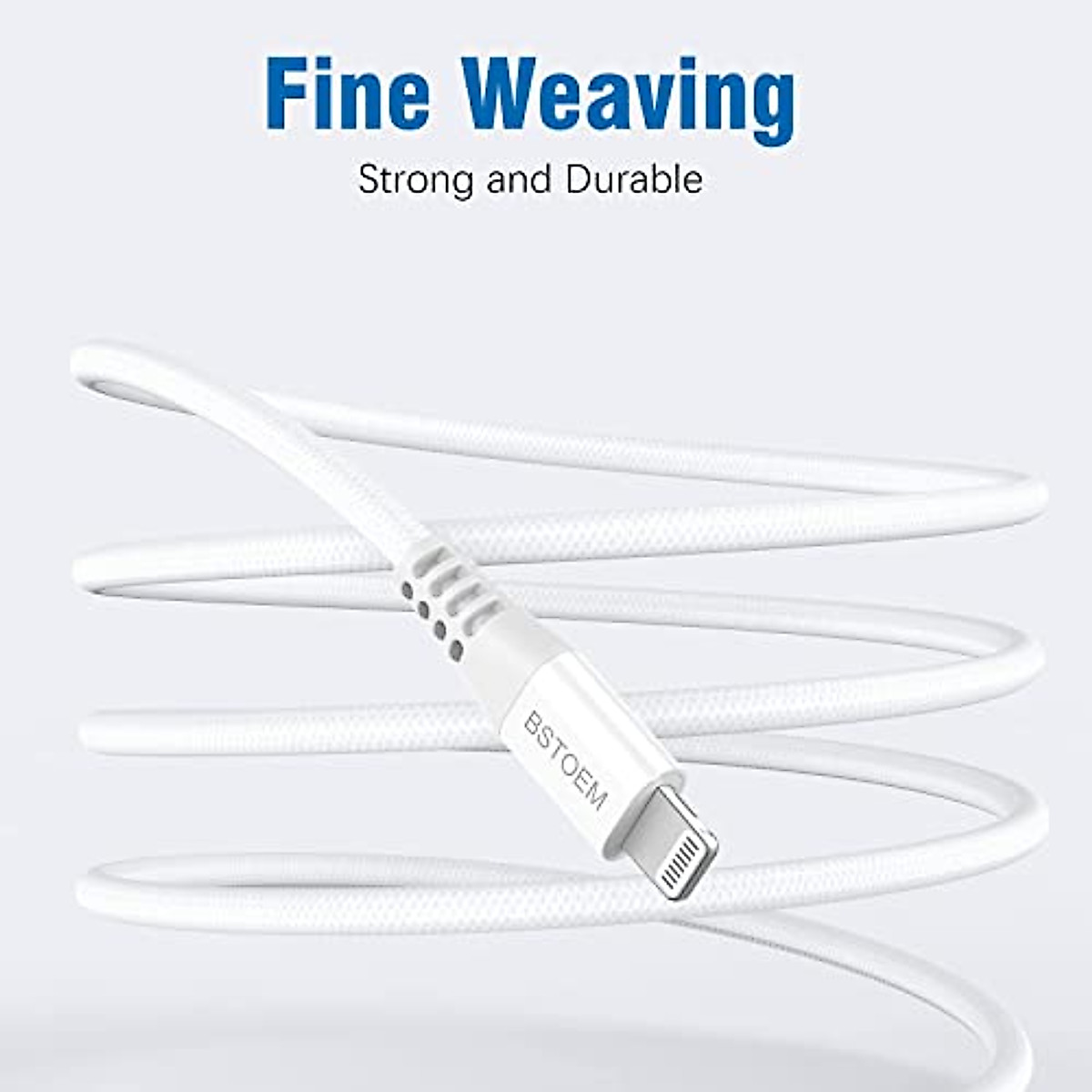 iPhone Charger 10 ft Apple Certified Cord Lightning Charging Cable for iPhone 14/13/12/11 Pro/X/Xs Max/XR/8 Plus/7/6s/SE/5c/5s iPad Air/Mini USB Charge 10 Foot