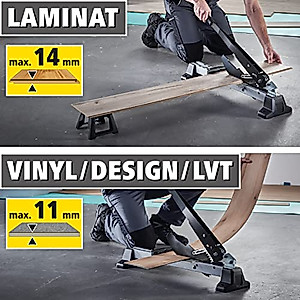 wolfcraft VLC 1000 Vinyl and Laminate Cutter I 6940000 I The professional and powerful cutter power for floorboards up to 14 mm thick