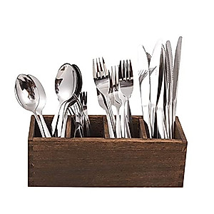 ALL Music-box 4 Adjustable Smart Compartments Kitchen Utensil Holder, Cutlery Trays, Silverware Storage Kitchen Utensil Flatware Caddy