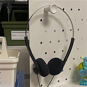 Retro Over-Ear Headphone,Walkman Headphone Vintage Feelings Underwire Headphone Hi-Fi Stereo Black Orange Ear Pad Headphone(Orange)