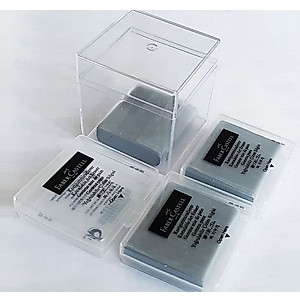 Faber-Castell Kneadable Art Eraser (Grey, pack of 3)