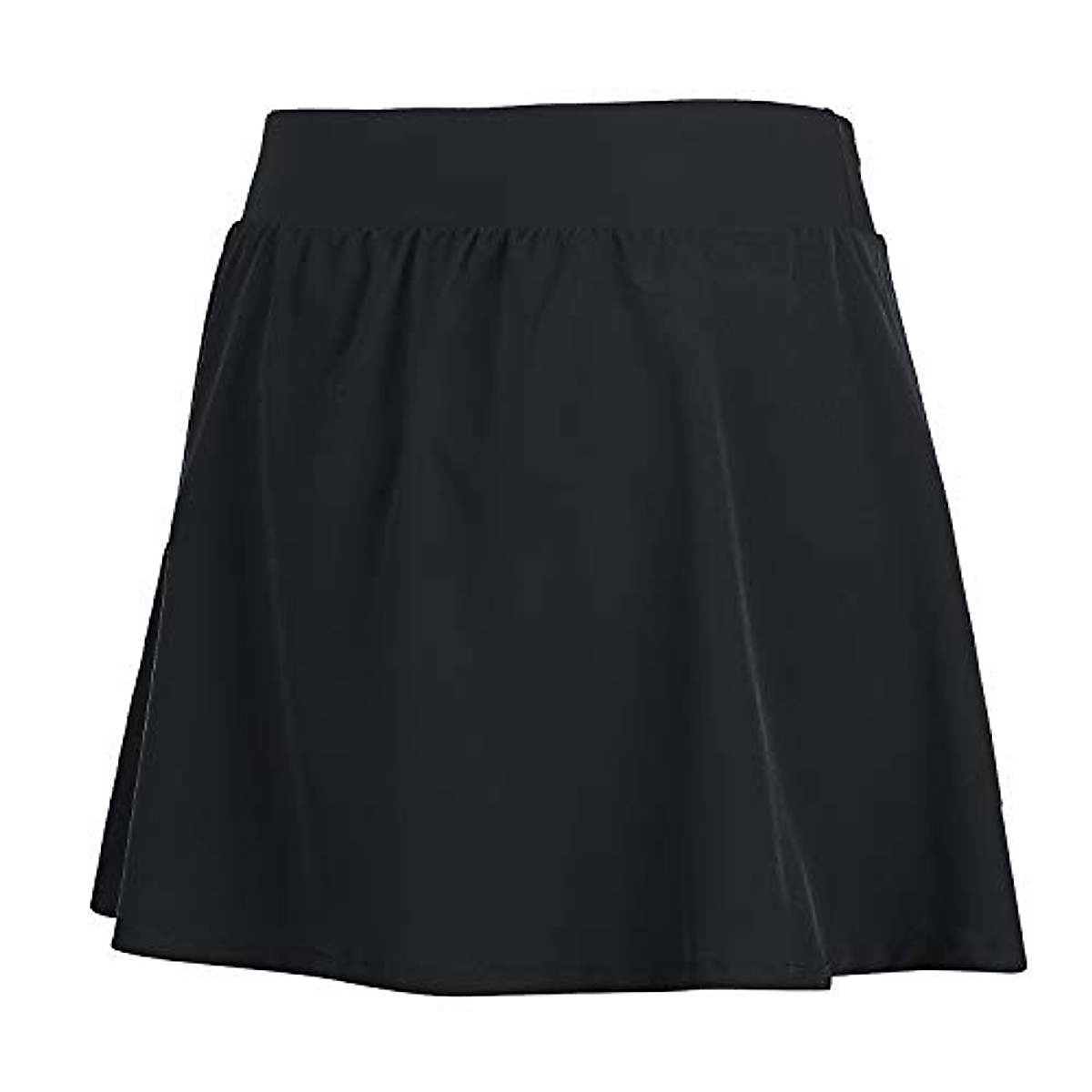 beroy Women Quick Dry and Breathable Cycling Skirt Shorts,Bike Skorts Pantskirt with 3D Padded(XL,Black)