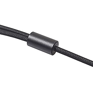 RCA to 3.5mm Cable, Aux to RCA Headphone Male to Male Jack Adapter Nylon Braided 1/8 to RCA Audio Y Cord for Smartphones, MP3, Tablets, Speakers, HDTV-3.3feet（2pack）