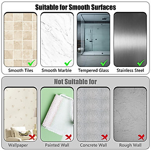 Sankoly 4 Pack Adhesive Hooks Sticker Shower Caddy Adhesive Hooks Replacement No Drilling Strong Sticker Wall Hooks for Bathroom/Kitchen/Office Corner Shelf basket Soap Dish,Double Hook