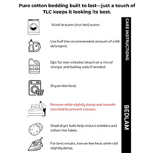 BEDLAM King/California King Size Duvet Cover Set - 3pcs 100% Cotton Duvet Cover, Includes a White Sateen Duvet Cover with an Olive (Green) Border & 2 Cotton Pillowcases - 500TC Luxury Duvet Cover Set