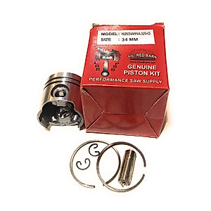 Lil Red Barn Husqvarna 323L, 325, 326, 327, LDX, RX String Trimmer Piston 34mm Replaces Husqvarna Part # 537405902 2 Day Standard Shipping to All 50 States