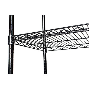 18" Deep x 30" Wide Individual Black Wire Shelf