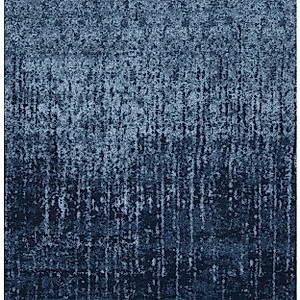 SAFAVIEH Retro Collection Area Rug - 10' x 14', Black & Light Grey, Modern Abstract Design, Non-Shedding & Easy Care, Ideal for High Traffic Areas in Living Room, Bedroom (RET2770-9079)