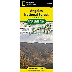 Angeles National Forest Map (National Geographic Trails Illustrated Map, 811)