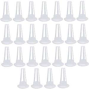 changsha 50Pcs Grow Baskets and Sponges - Grow Sponge and Grow Plant Basket Replacement Pod Cups Pot for Hydroponic Garden System (Round)