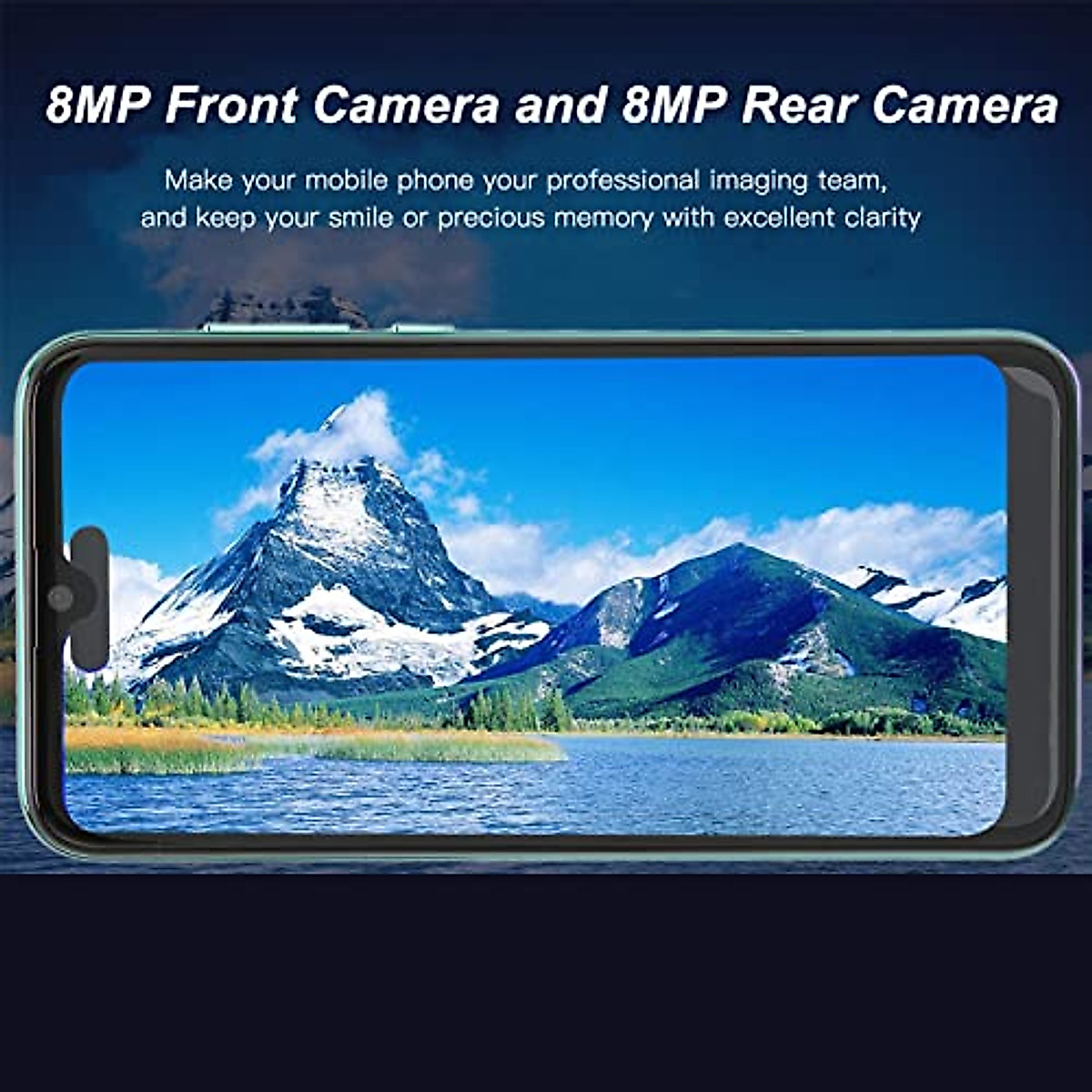 Cell Phone, Smartphone RAM 4GB ROM 32GB 6.1 Inch Dual SIM for Work (US Plug)