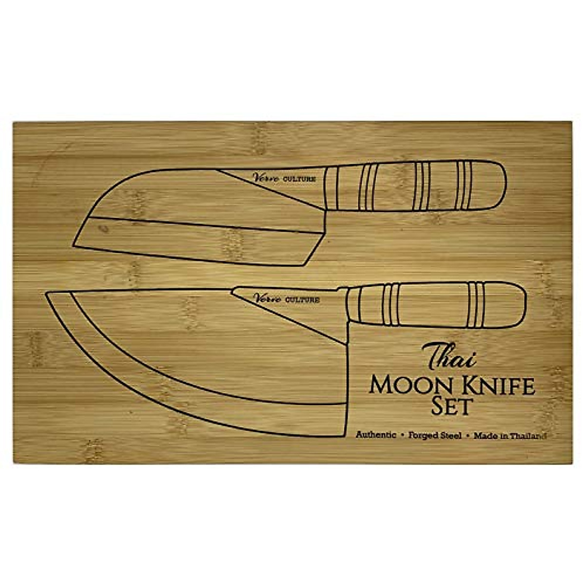 Thai Moon Knife Set