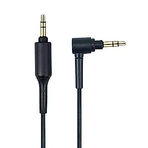 Replacement WH-1000XM4 WH-1000XM3 Aux Headphone Audio Cable Cord Compatible with Sony WH-1000xm5 WH-1000xm4 WH-1000xm3 WH-ch510 WH-ch710n WH-ch700n WH-1000xm WH-xb910n Wireless Headphones (Black)