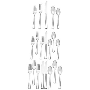 Oneida Noble 20 Piece Everyday Flatware 18/0 Stainless Steel, Service for 4, Silverware Set