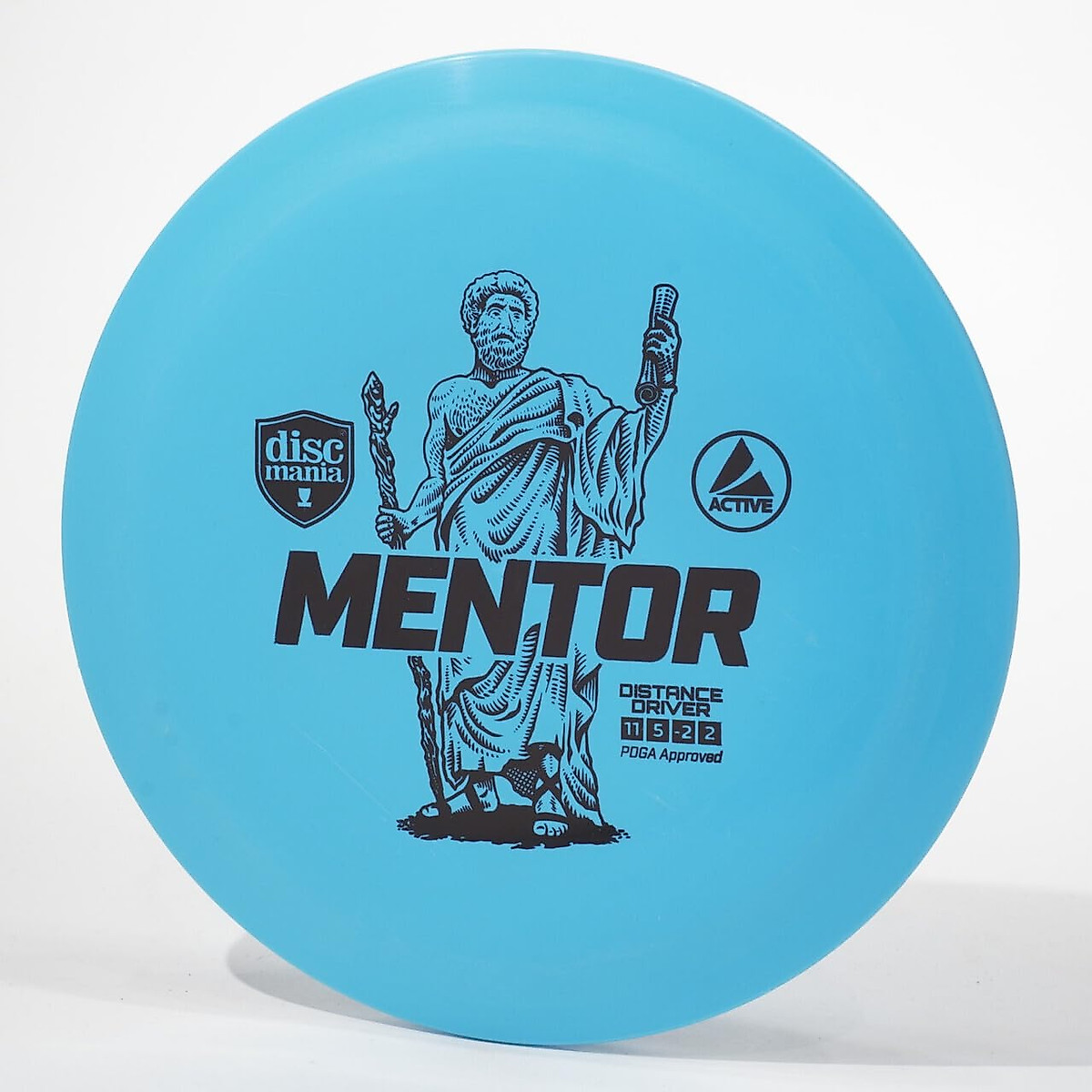 Discmania Active Mentor Distance Driver, Pick Weight/Color [Stamp & Exact Color May Vary] Pink 167-169 Grams