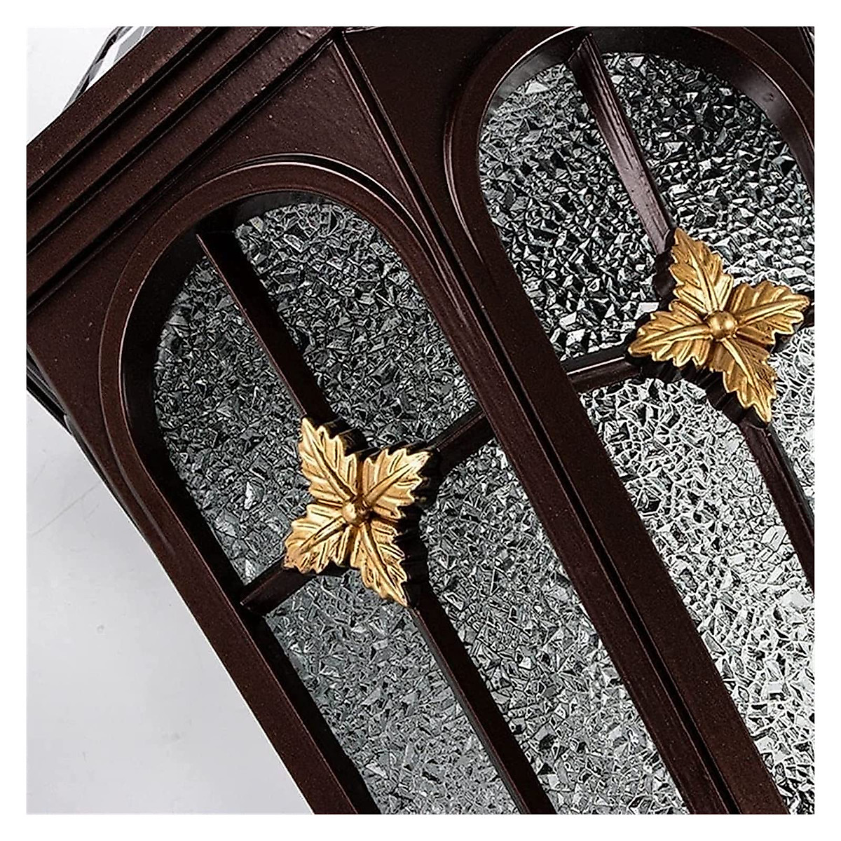 ONDIAN CHUNCIN - Outdoor LED Solar Bollard Column Lamp Deck Post Lamps Fence Column Pedestal Light Gate Bollard Pillar Light for Garden Villa Porch Decor Courtyard Living Stairs Corridor Aisle