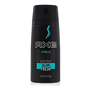 AXE Body Spray for Men Apollo 4 oz (Pack of 3)