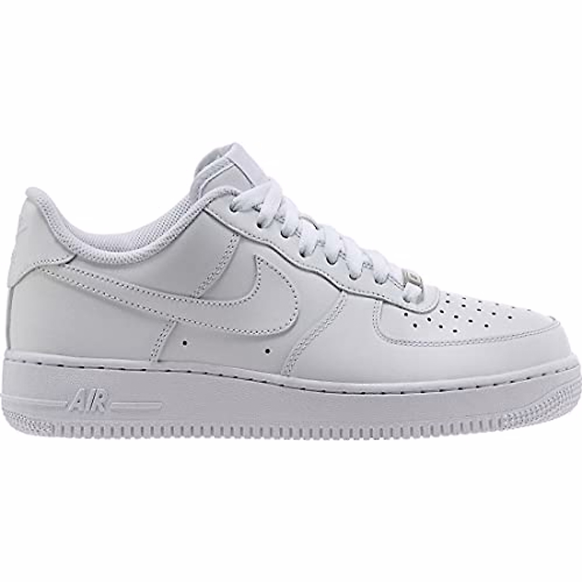 Nike mens Air Force 1 Low shoes, Gym Red/Wolf Grey/White, 8.5