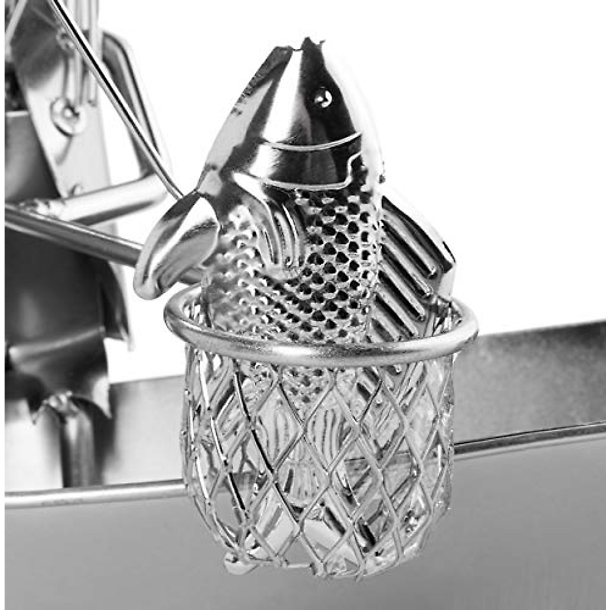 BRUBAKER Wine Bottle Holder Couple in Fishing Boat Sculptures and Figurines Decor Wine Racks and Stands Gifts Decoration