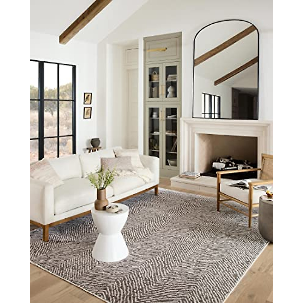 Loloi II Vance Collection VAN-10 Taupe / Dove, Traditional 9'-6" x 13'-1" Area Rug