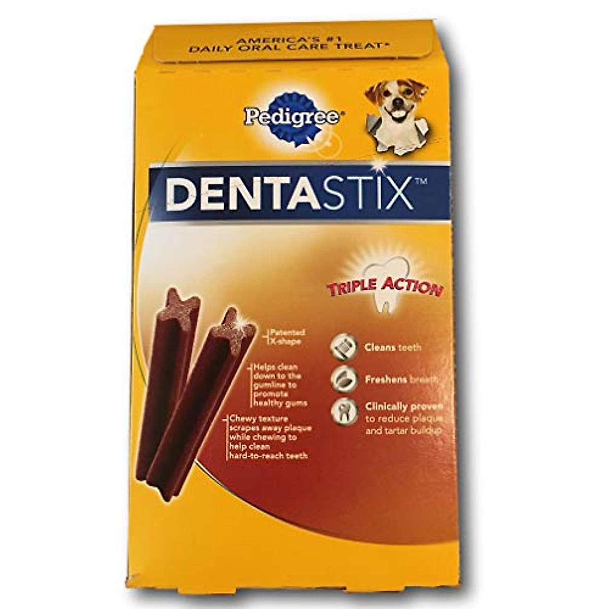 Pedigree Dentastix Bacon Flavor, 24 count
