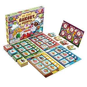 Jumping High Fives My First Bakery Board Game - A Sweet Matching Tile Game for 1-4 Kids Ages 3 and Up, A Fun and Colorful Cooperative Memory Game, Children Learn New Skills Through Hands-On Play