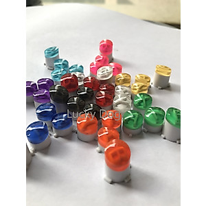 Red Bullet Buttons ABXY Mod Kit Joystick for Xbox One Xbox One Slim Elite Controller