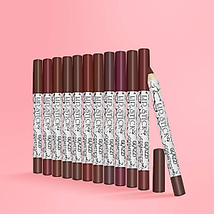 NICEFACE Lip Liner Pencil Set,12 Color Matt Smooth Waterproof lip pencil set lip pencil set, Natural Long Lasting Makeup Lip Liners