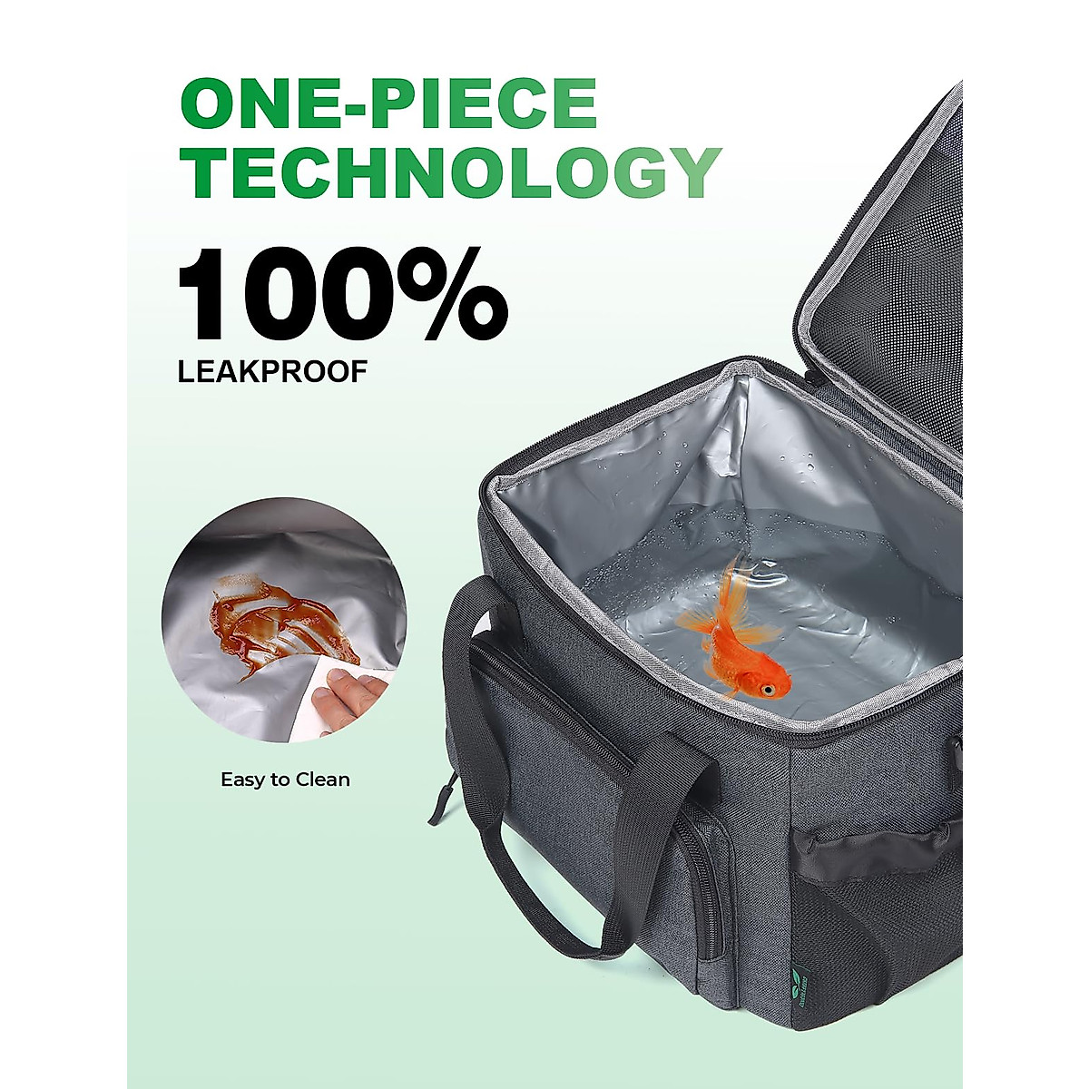 F40C4TMP Lunch Box for Men, Insulated Lunch Bag Large Adults, 12L Reusable Black Lunchbox Cooler Bag for Work Picnic School