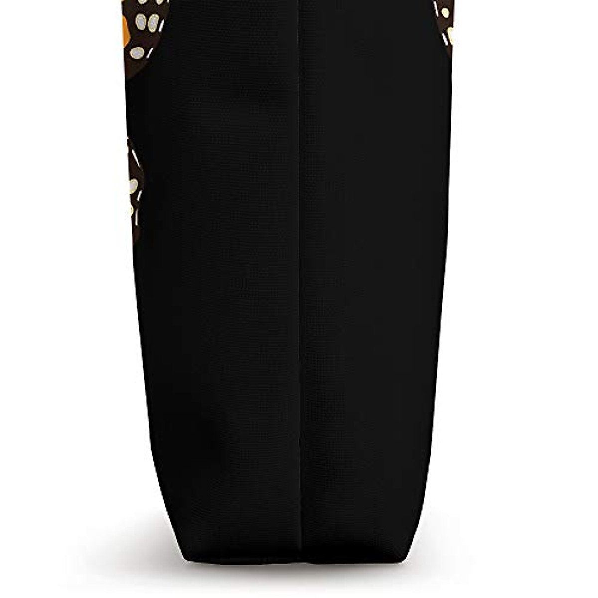 Monarch Butterfly Black Background Tote Bag