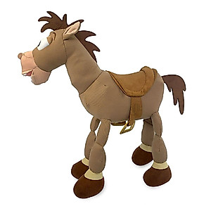 Disney Pixar Disney Store Official Bullseye Plush, Toy Story, Medium, 17 Inches, Iconic Cuddly Toy Character with Embroidered Features, Perfect Present for Kids, Suitable for All Ages 0+