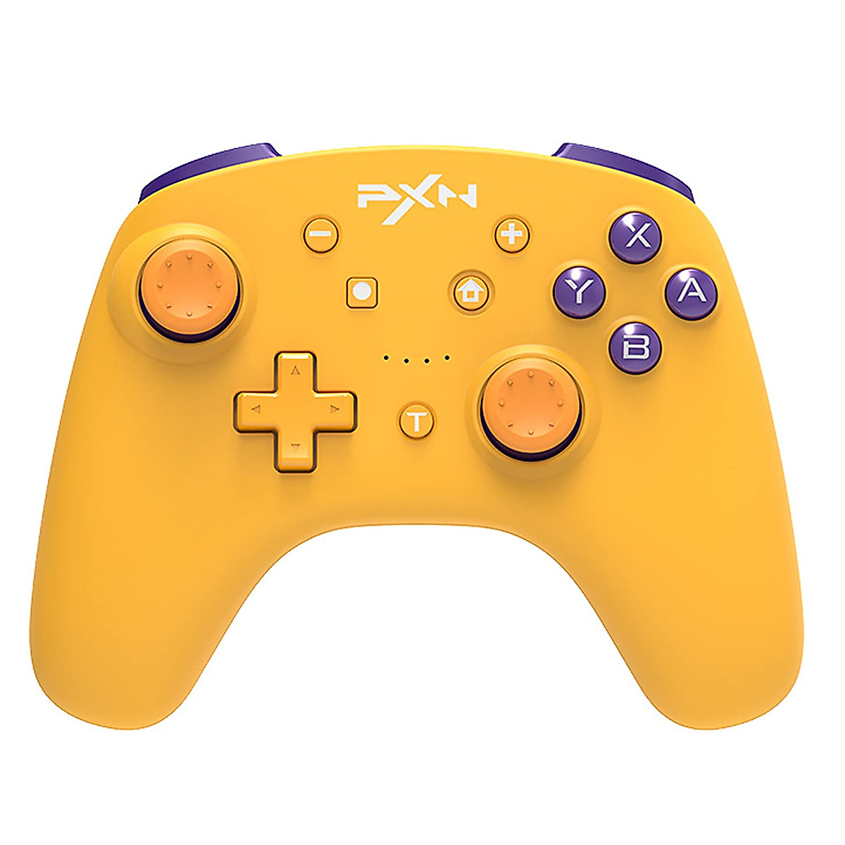 PXN 9607X Wireless Switch Controller,switch Pro Controller Gamepad Joystick Support NFC/Amibo/Turbo Screenshot/Gyrox Axis and Dual Vibration,Switch controller for N-Switch/Lite/OLED (Yellow)