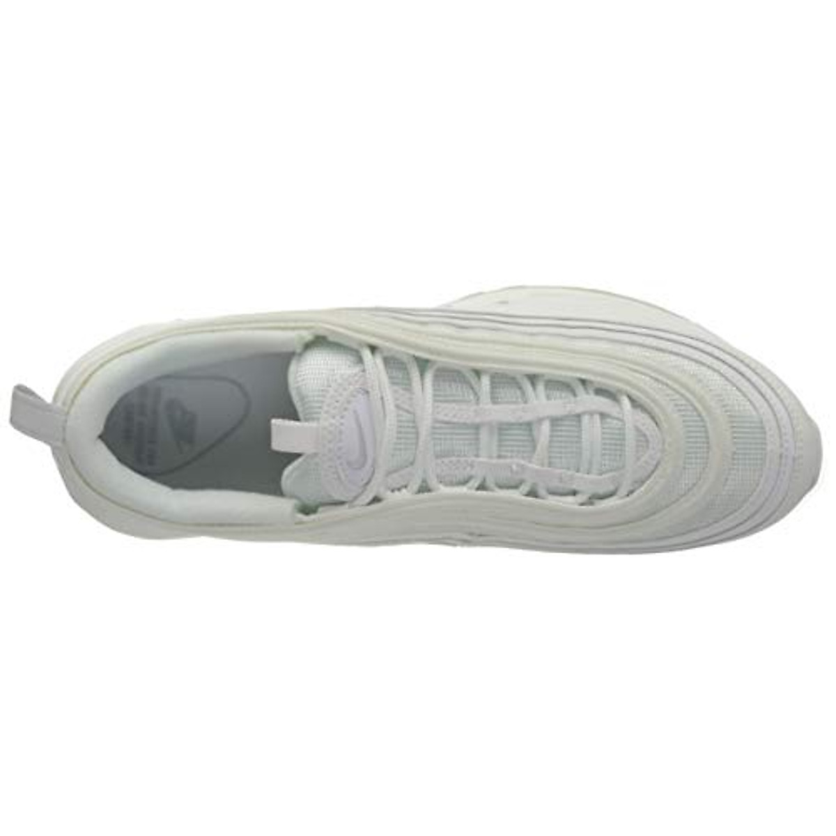 Nike womens Air Max 97 Trail Running Shoes, White/White-pure Platinum, 8