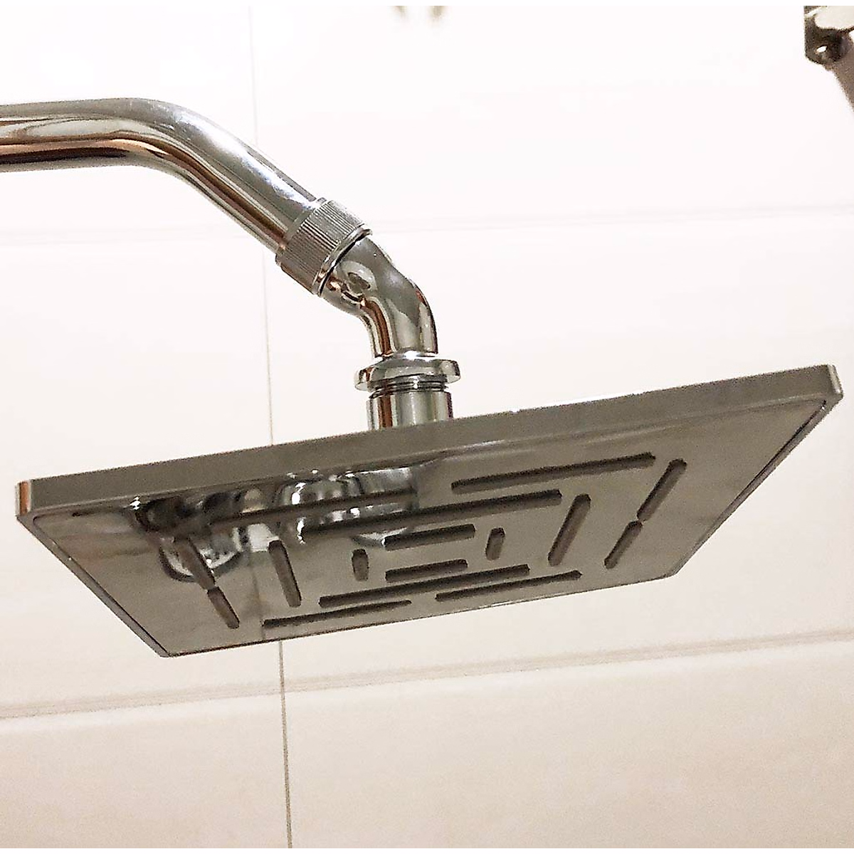 MissMin Elbow Adapter for Shower Head Brushed Nickel