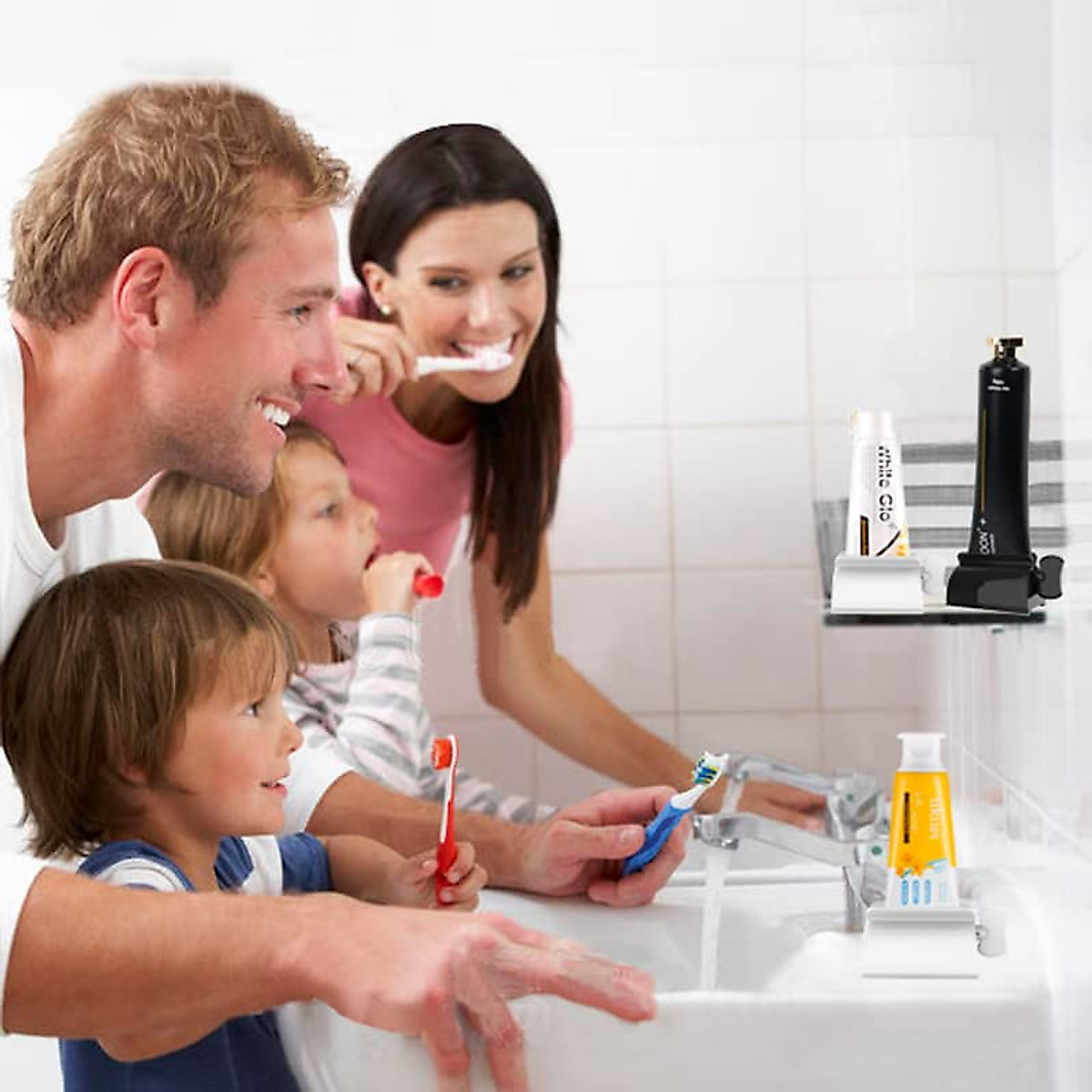 LAMY Toothpaste Squeezer, 3 PCS Tube Squeezer Bathroom and Kitchen Gadgets for Various Tube-Based Cosmetics and Sauces, Home and Apartment Essentials