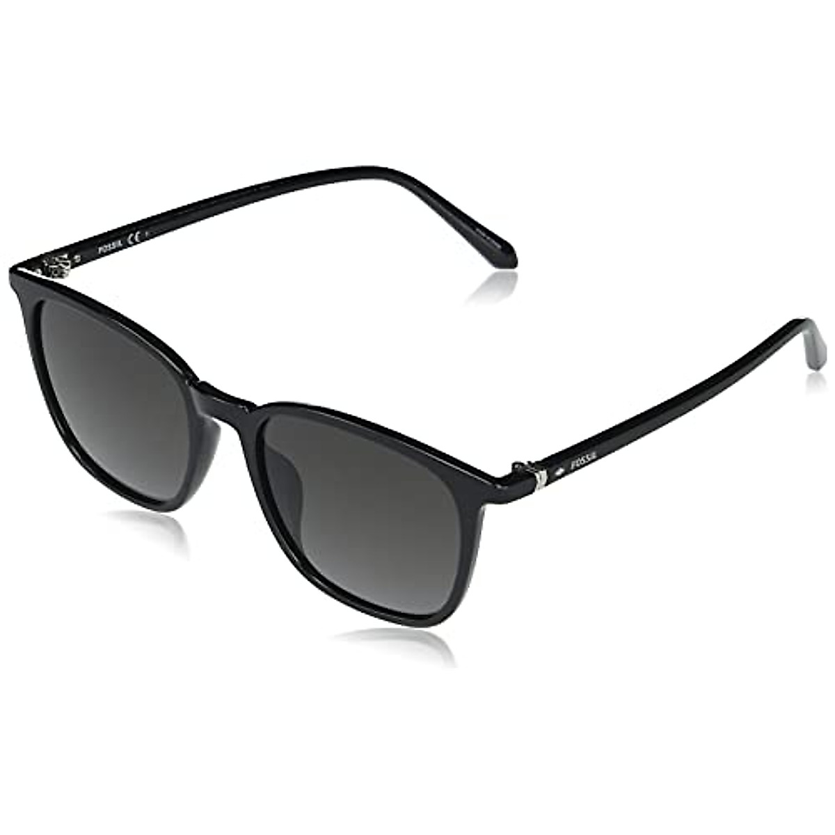 Fossil Men's Male Sunglass Style FOS 3091/S Rectangular, Black, 53mm, 19mm
