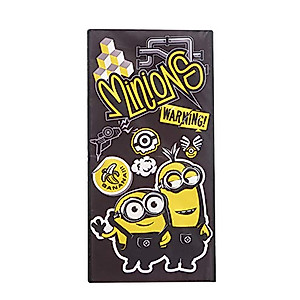 Idea Nuova Minions Collapsible Soft Storage Cubby with 3 Collapsible Cubes, yellow