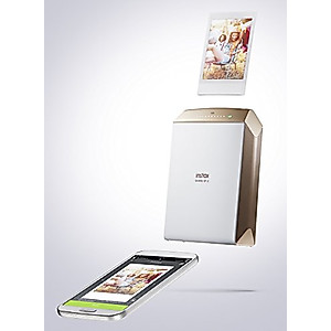 Fujifilm INSTAX SHARE SP-2 Smart Phone Printer (Gold) (Renewed)