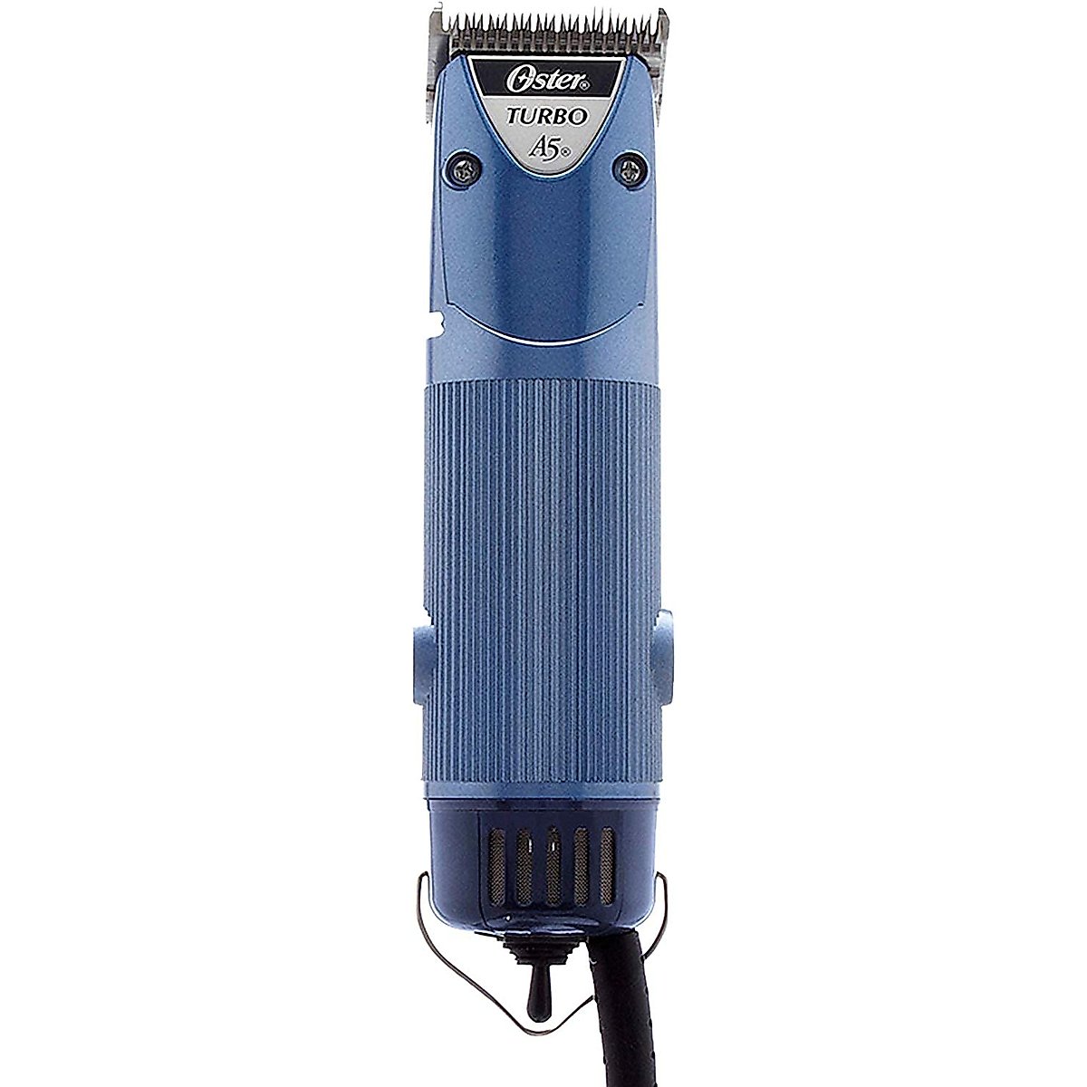 Oster A5 Dual Speed Grooming Clipper with Detachable Cryogen-X Blades #10 and #7F 7 Piece Universal Combs Guides Set