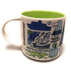Starbucks ALASKA Been There Series Across the Globe Collection Coffee Mug 14 Ounce