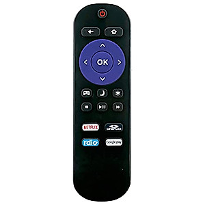 Replacement Remote Control Applicable for Sharp Roku Ready TV LC-43LB371U LC-50LB371U LC-43LB371C LC-50LB371C LC-55LB481U LC-32LB591U LC-43LB481U LC-32LB481U LC-50LB481U