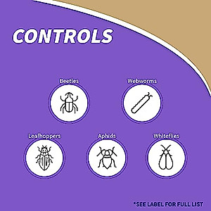 Bonide Pyrethrin Garden Insect Spray Concentrate, 8 oz Ready-to-Mix Fast Acting Insecticide for Outdoor Garden Use