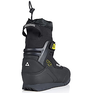 Fischer Unisex OTX Trail Adult Warm Durable Stable Easy Walk Non Slip Sport Nordic Snow Ski Boots, Black, 39