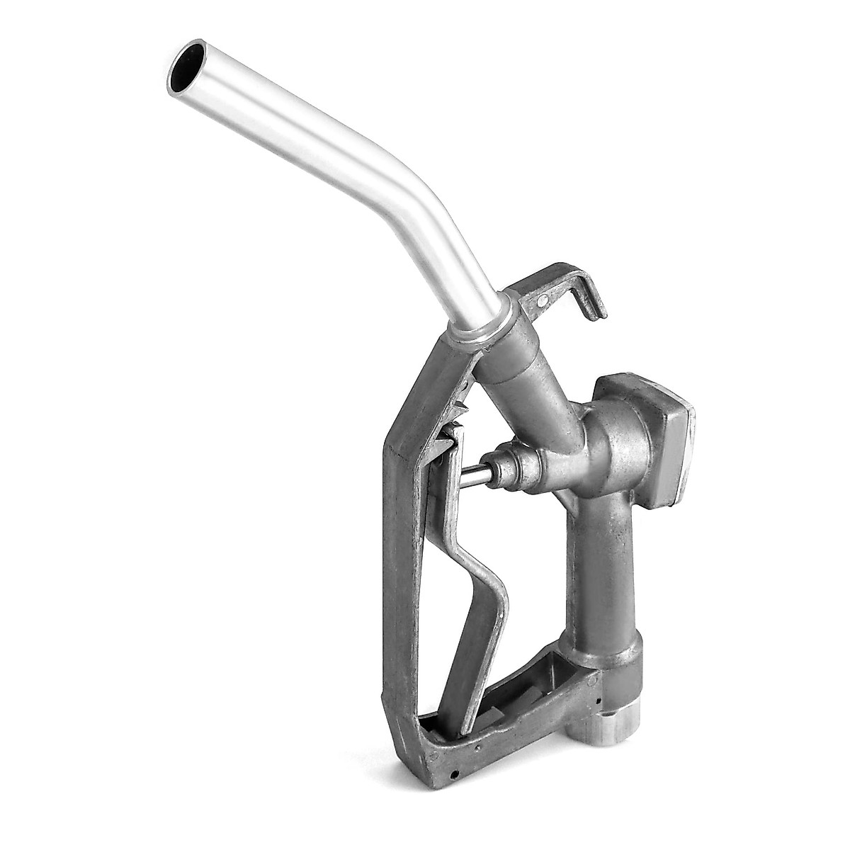 QWORK Fuel Nozzle, 3/4 in. NPT Manual Fuel Nozzle with Swivel | For Manual and Electric Fuel Pumps | Gasoline and Diesel |Max Pressure 50 PSI