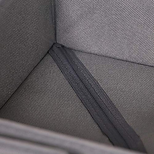 DIOMMELL 6 Pack Foldable Cloth Storage Box Closet Dresser Drawer Organizer Fabric Baskets Bins Containers Divider for Clothes Underwear Bras Socks Lingerie Clothing, M Grey 600
