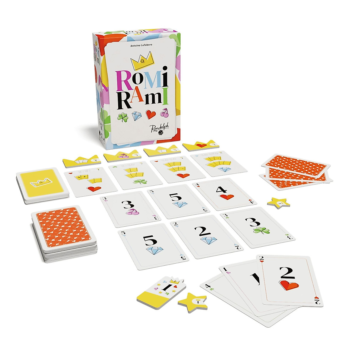 Romi Rami | Rummy Inspired Card Game | Ages 8+ | 2 to 4 Players | 30 Minutes
