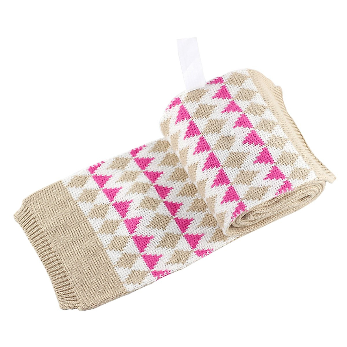 Ding Dong Baby Kid Girl Winter Knitted Bowknot Hat+Scarf+Gloves 3 Pieces Set(6-12M) Khaki