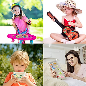 100PCS Cute Dinosaur Stickers for Kids, Waterproof Vinyl Water Bottle Stickers Phone Skateboard Hydro Flask Notebooks Laptop Sticker Packs