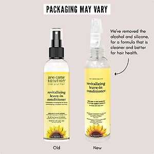 JANE CARTER SOLUTION Revitalizing Leave-In Conditioner Spray (8oz) - Moisturizing, Heat Protectant, Reduce Frizz